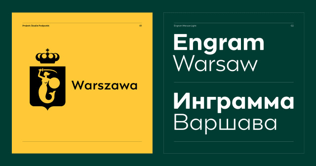 Warszawa - Case Study - Capitalics Warsaw Type Foundry